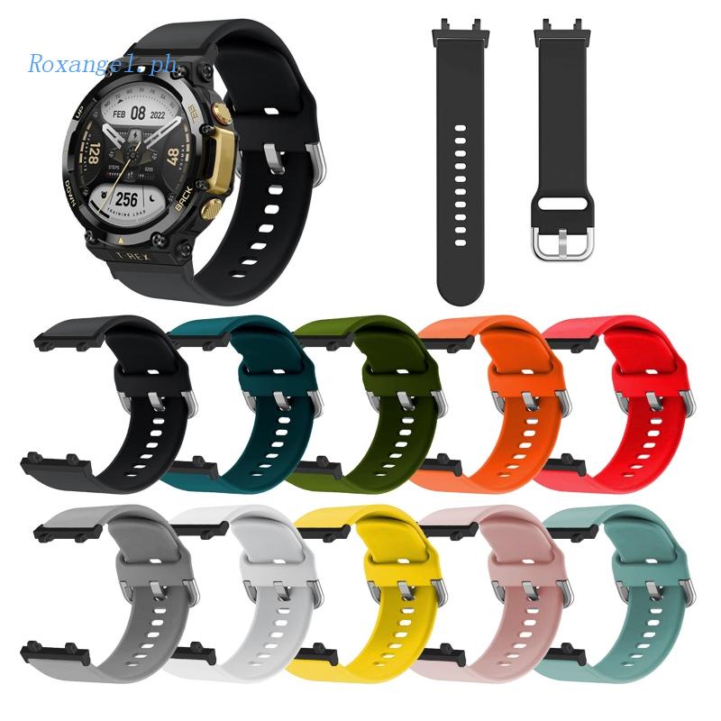 ROX Rubber Strap for Huami Amazfit TREX 2 Smart Wristband Bracelet ...