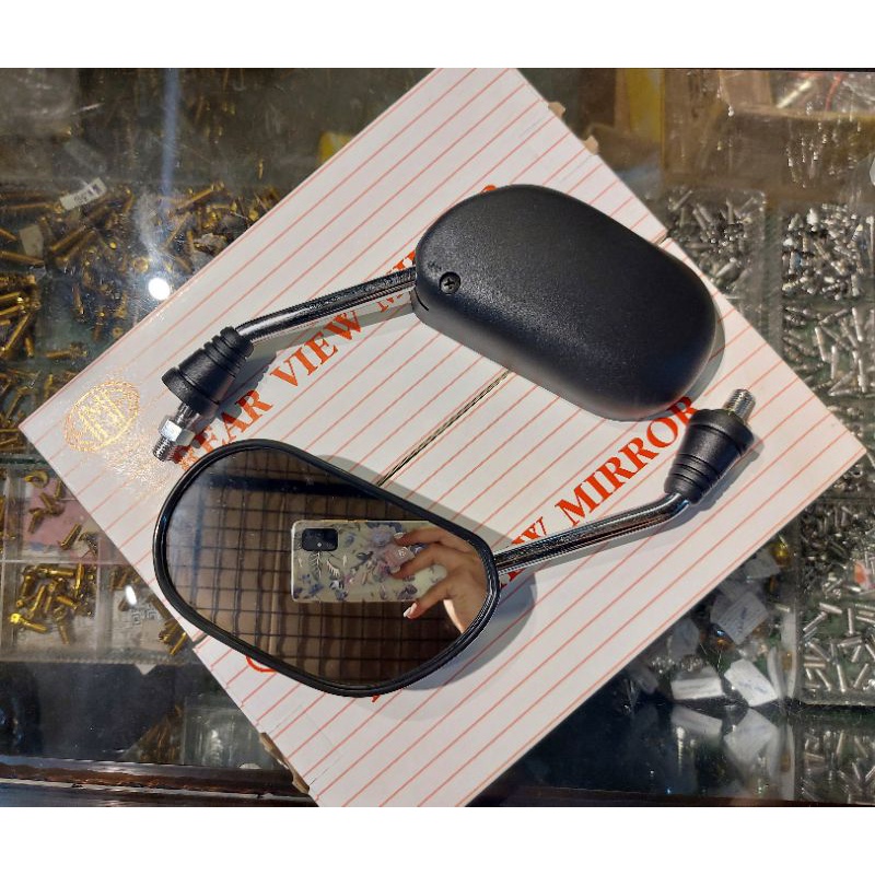 HMA CHROME STEM SIDE MIRROR ( yamaha/HONDA ) thailand made | Shopee ...
