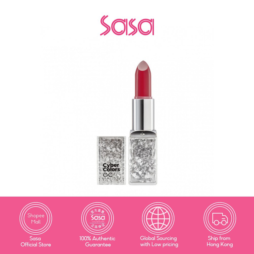 Cyber Colors Viva Snow Luxe Lipstick (02 Blossom Pink/03 Coral Crush/07 ...