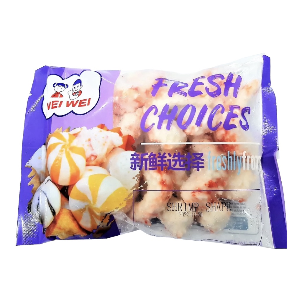 Wei Wei Shrimp Shape 250g HOT POT SHABU SHABU BALLS | Shopee Philippines