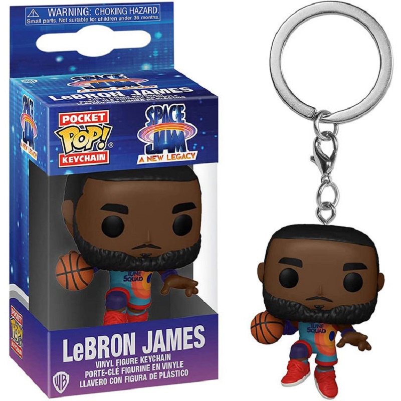 1PCS Funko POP LeBron James Keychain PVC NBA Star One of The All ...