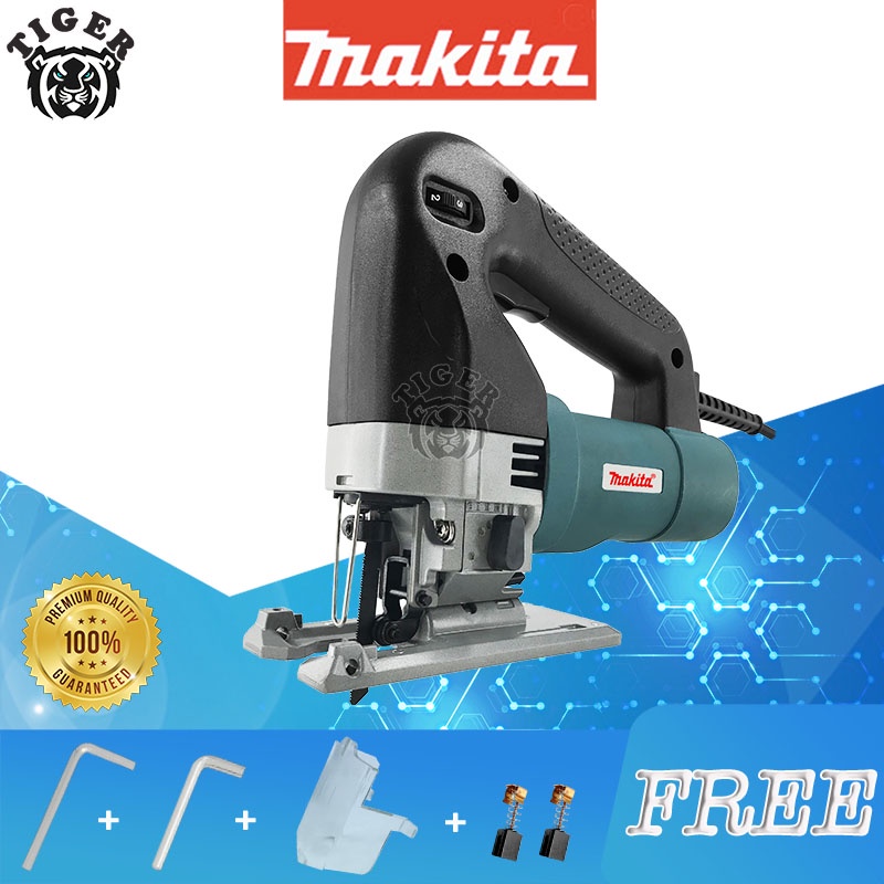 Makita Power Jigsaw With Hard Case 600W Jig Saw Free Blade | Shopee ...