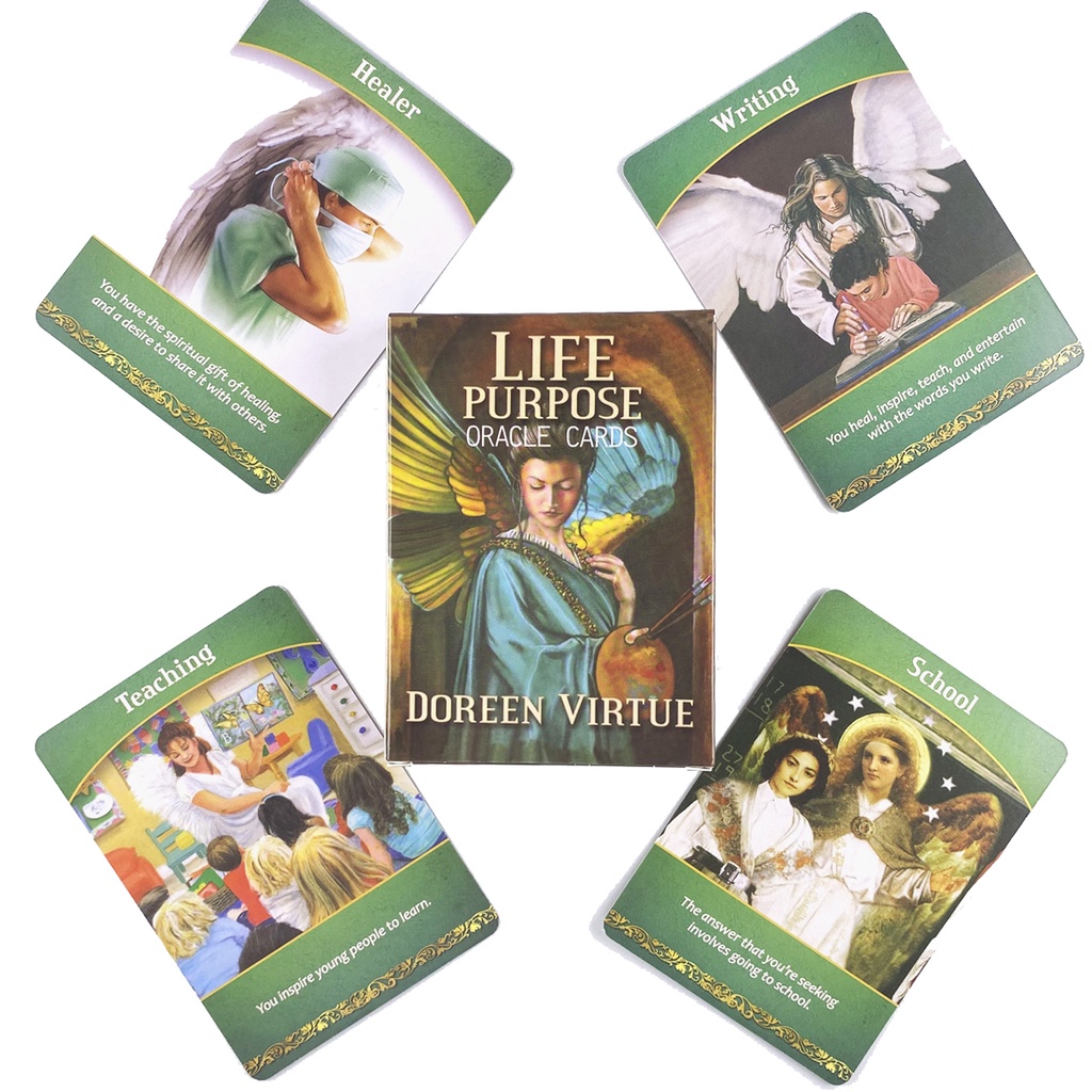 Life Purpose Oracle Cards Fortune-telling Prophecy Tarot Deck With PDF ...