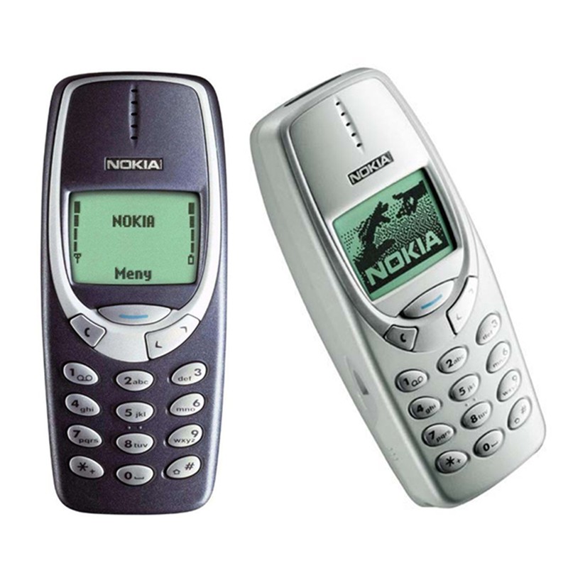 Nokia 3310 CellPhone 2G GSM Dark blue 900 mAh Mobile phone | Shopee ...