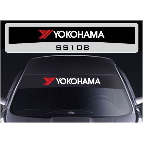 Yokohama sunstrip sticker decal SS108 | Shopee Philippines
