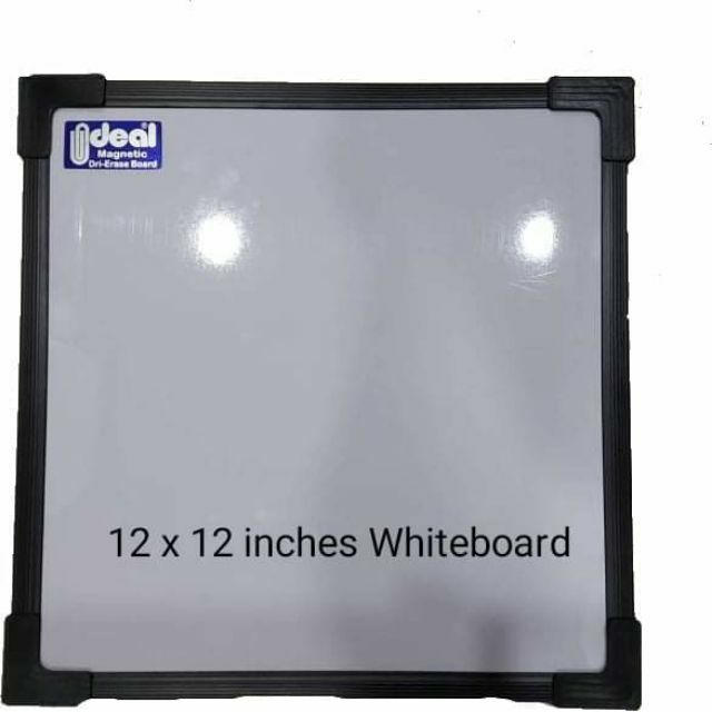 Special 12 x 12 inches magnetic whiteboard 30 cm x 30 cm | Shopee ...
