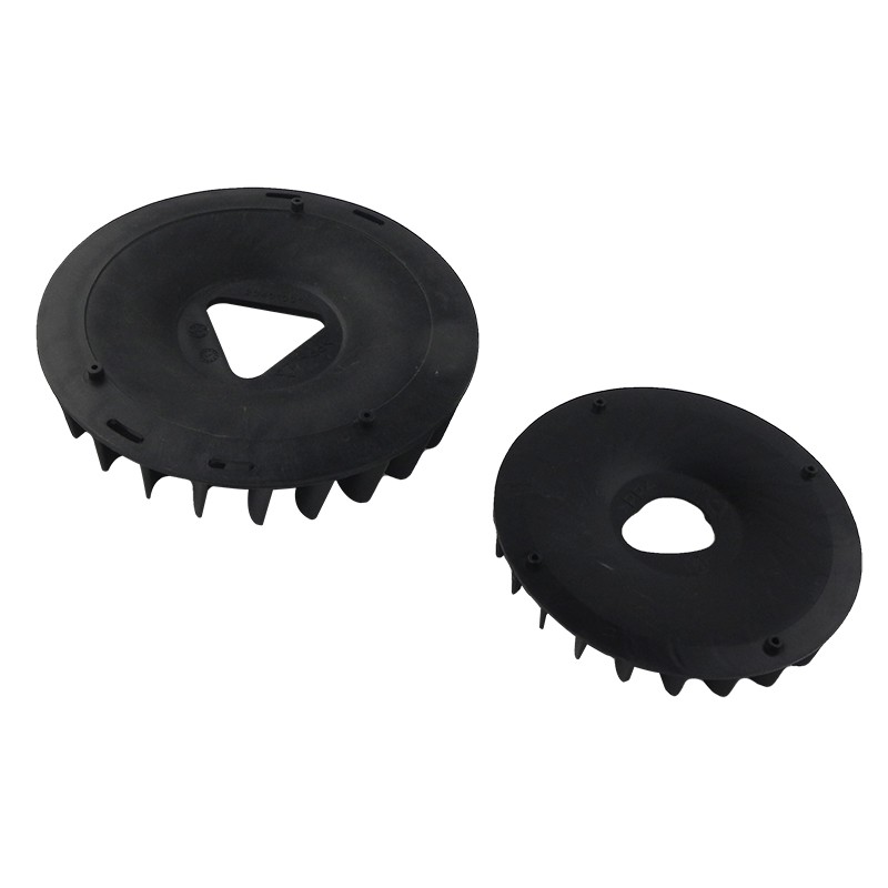 154F/168F Generator Black Cooling Fan For Gasoline engine parts wheel ...