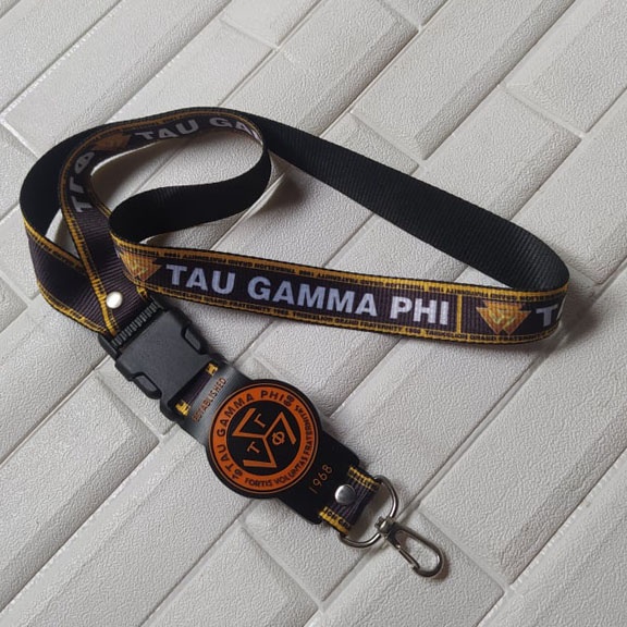 Triskelion Tau Gamma Phi ID Lace Lanyard Lan Yard Neck Strap Grand ...