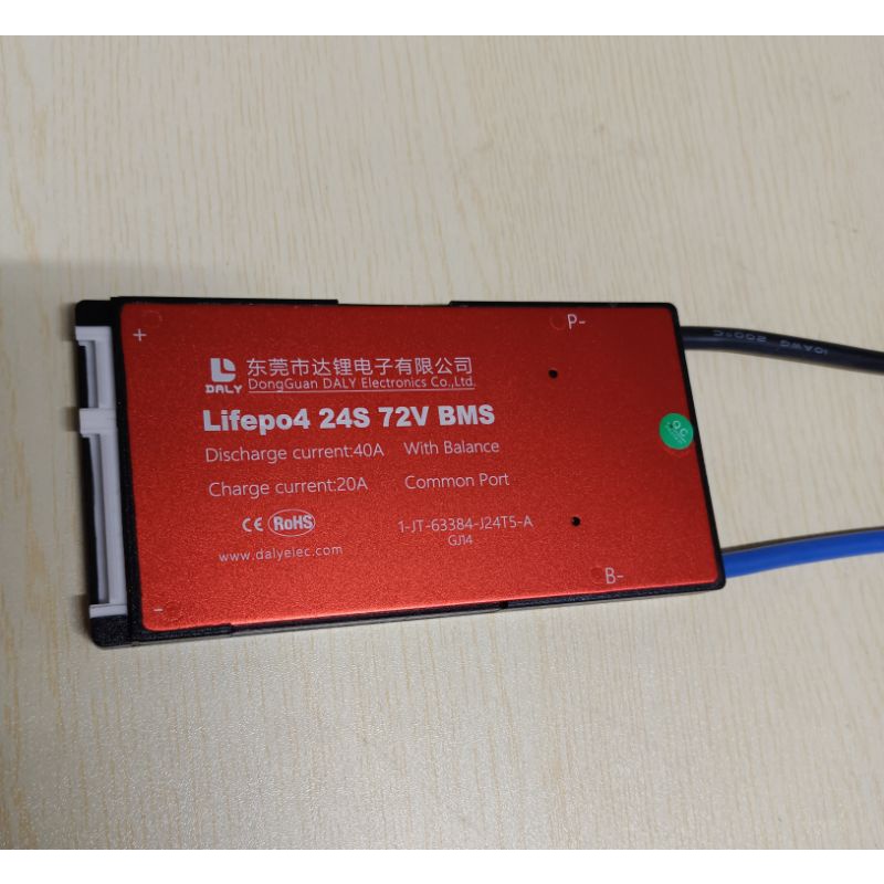 BMS Lifepo4 24S 72V 30A~100A DALY BMS for lifepo4 32650 3.2v nominal ...