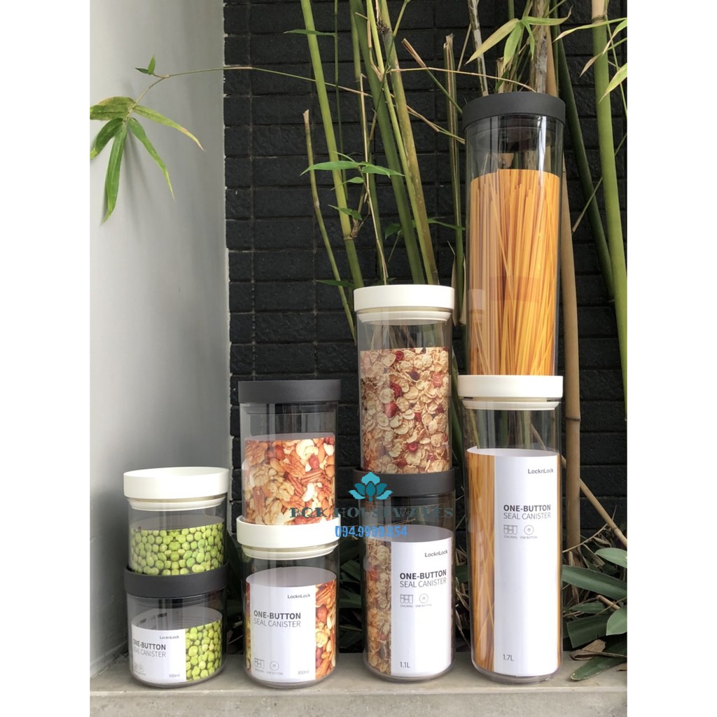 LOCK & LOCK Lock Seal Canister for dry food and spices&Lock Seal ...