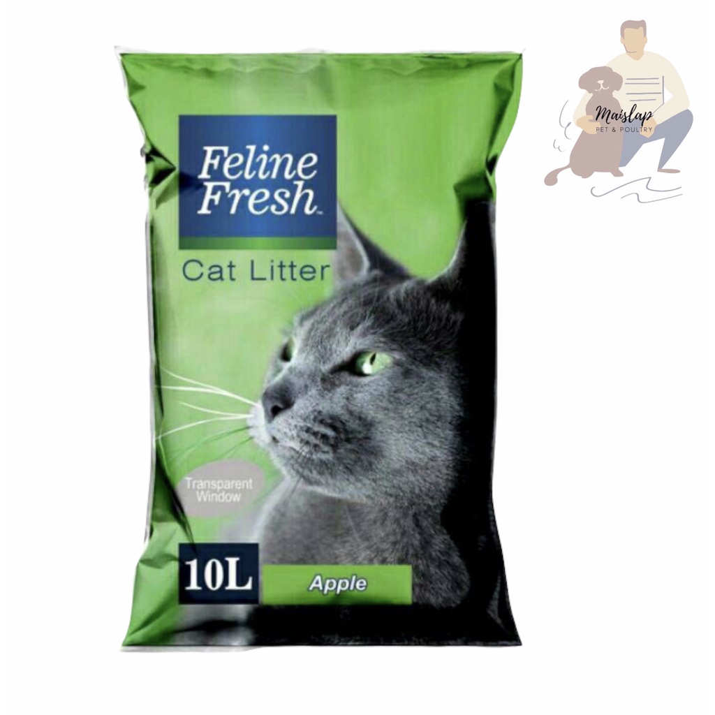 FELINE FRESH CAT LITTER 10L - Apple / felinefresh catlitter 10 liters ...