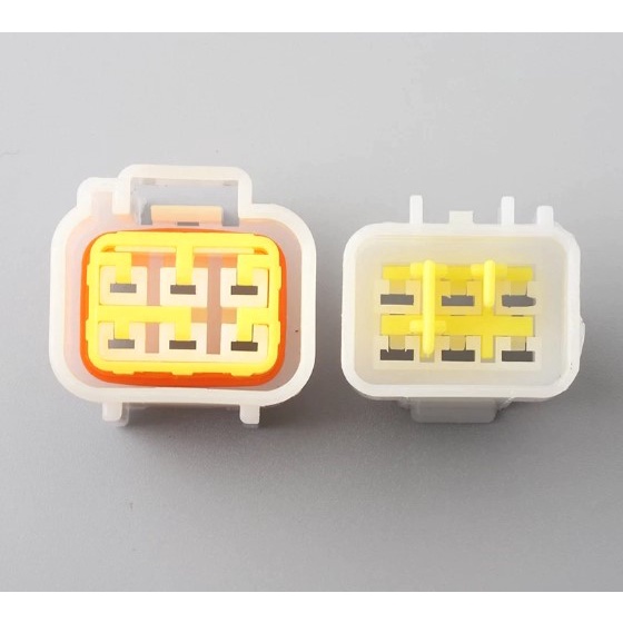 FURUKAWA Waterproof 6 pin 3x2 Male Female Connector Socket | Shopee ...