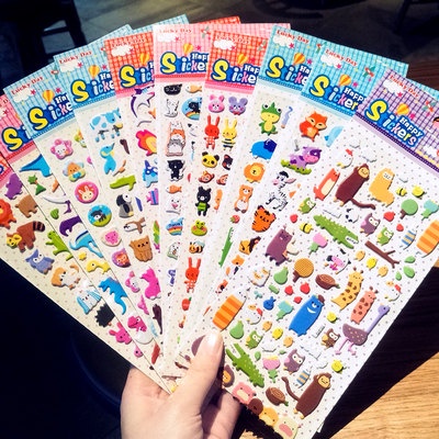 Cartoon stickers children's small stickers kindergarten stickers ...