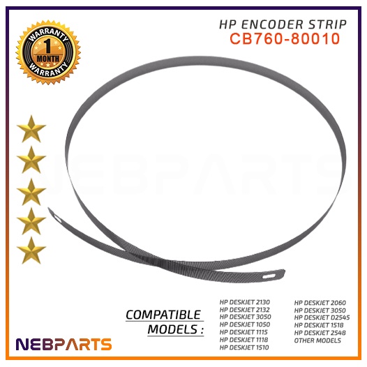 CB760-80010 Encoder Strip for HP DeskJet 1115 1515 1118 3050 1050 1510 ...