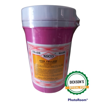 Food Color Neco Egg Yellow, Orange, Apple Green, Strawberry red 500g ...