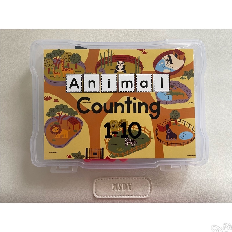 Animal Counting 1-10 Task Box | Shopee Philippines