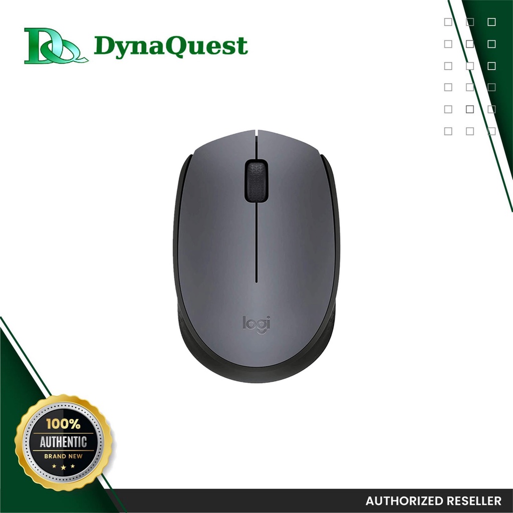 Logitech M171 Wireless Mouse (Grey / Blue) | Shopee Philippines