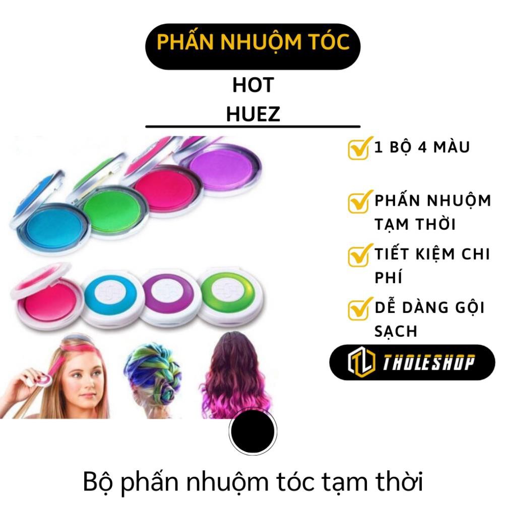 Temporary hair dye powder - Set of 4 boxes of hair dye powder that ...