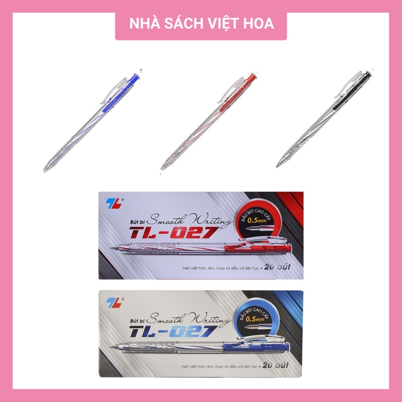Thien Long ballpoint pen 027 - Box of 20 pens | Shopee Philippines
