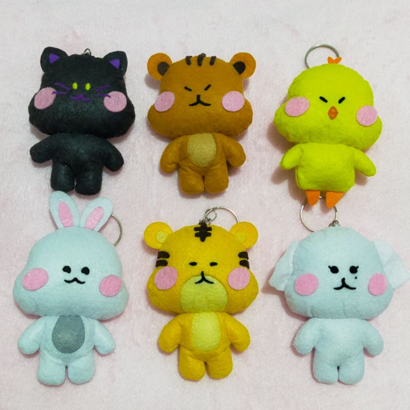 ONEUS Animal Characters Keychain [FANMADE/UNOFFICIAL] | Shopee Philippines