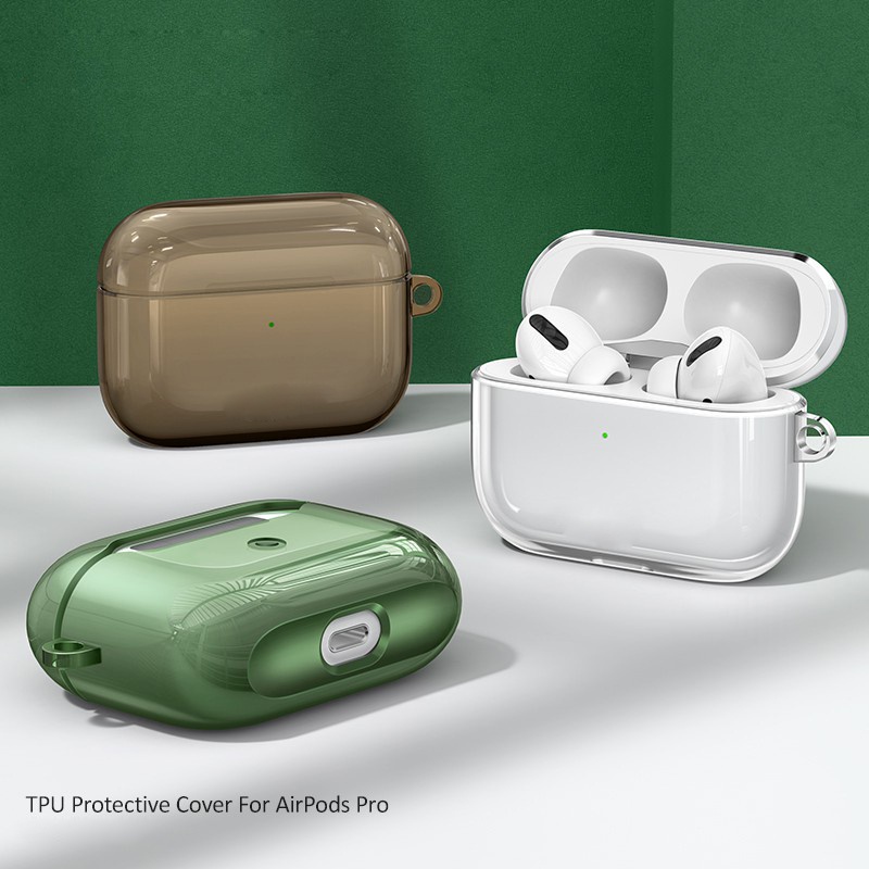 Soft TPU Crystal Clear Earphone Protective Airpods Case for i11 ...