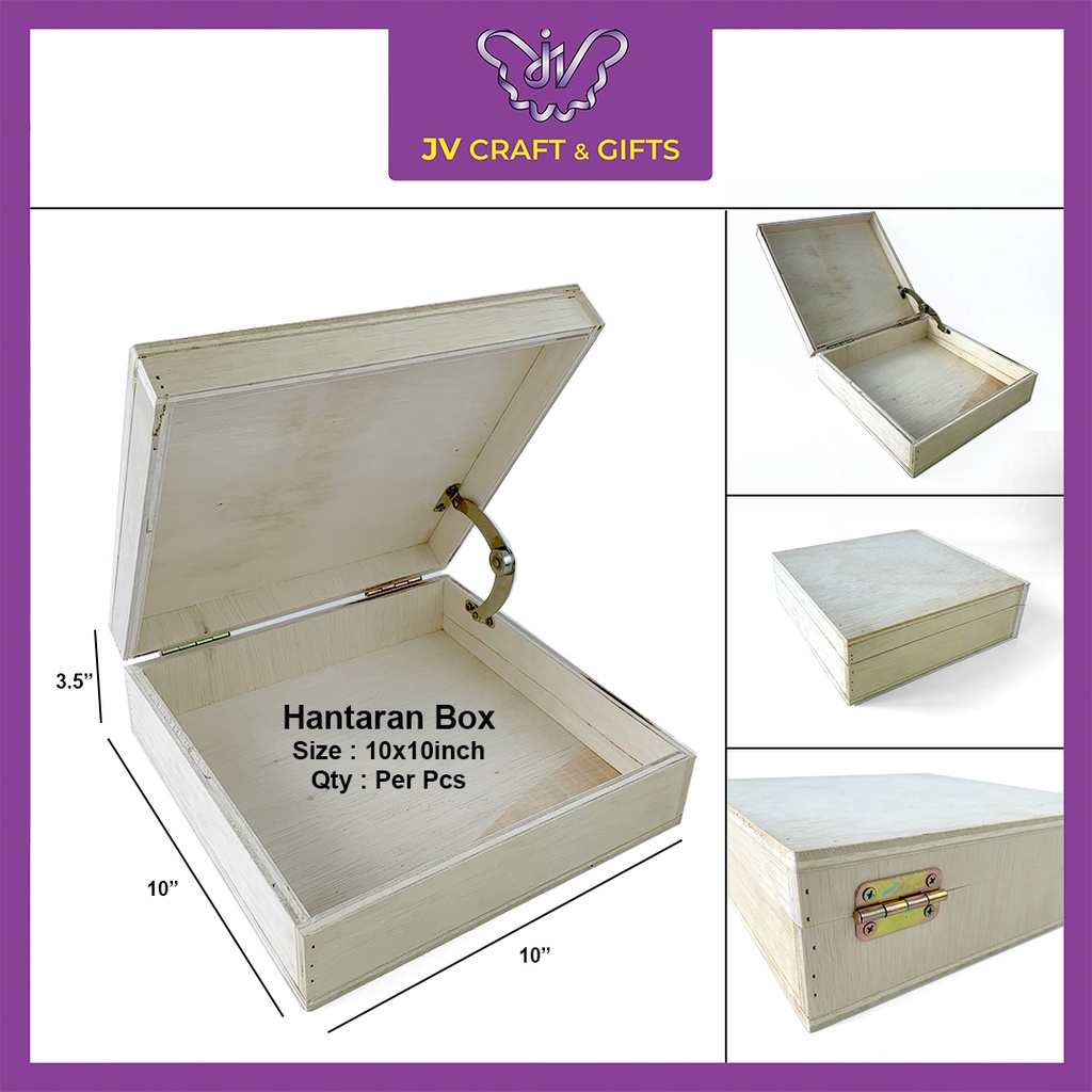 Kotak Hantaran Hadiah Kayu Wooden Tray Box Wedding Enggagement Suprise ...