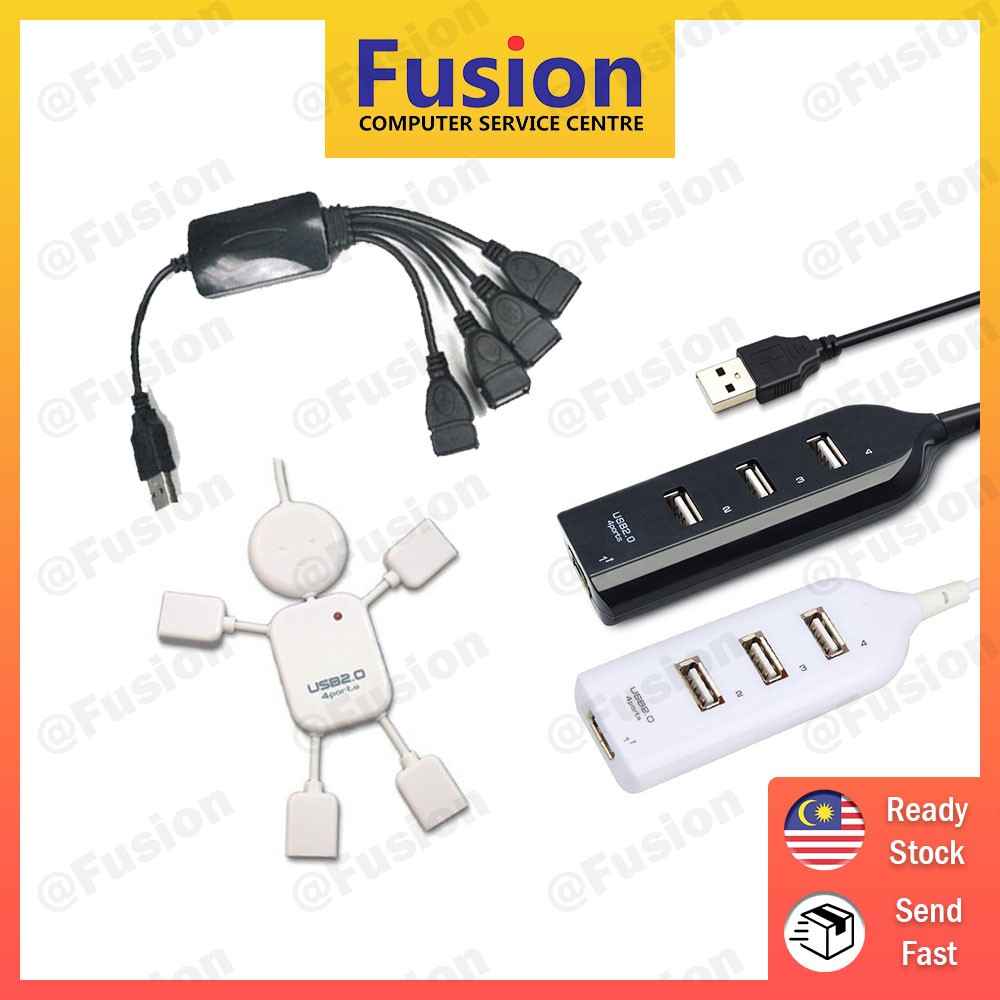 4 Port Mini USB 1.1/2.0 Portable USB HUB | Shopee Philippines