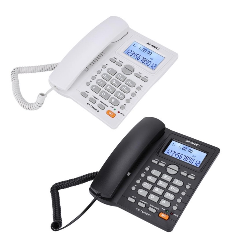 Conference Phone Dual-port Extension Set Corded Tel. With Caller ID Display With Speakerphone ...