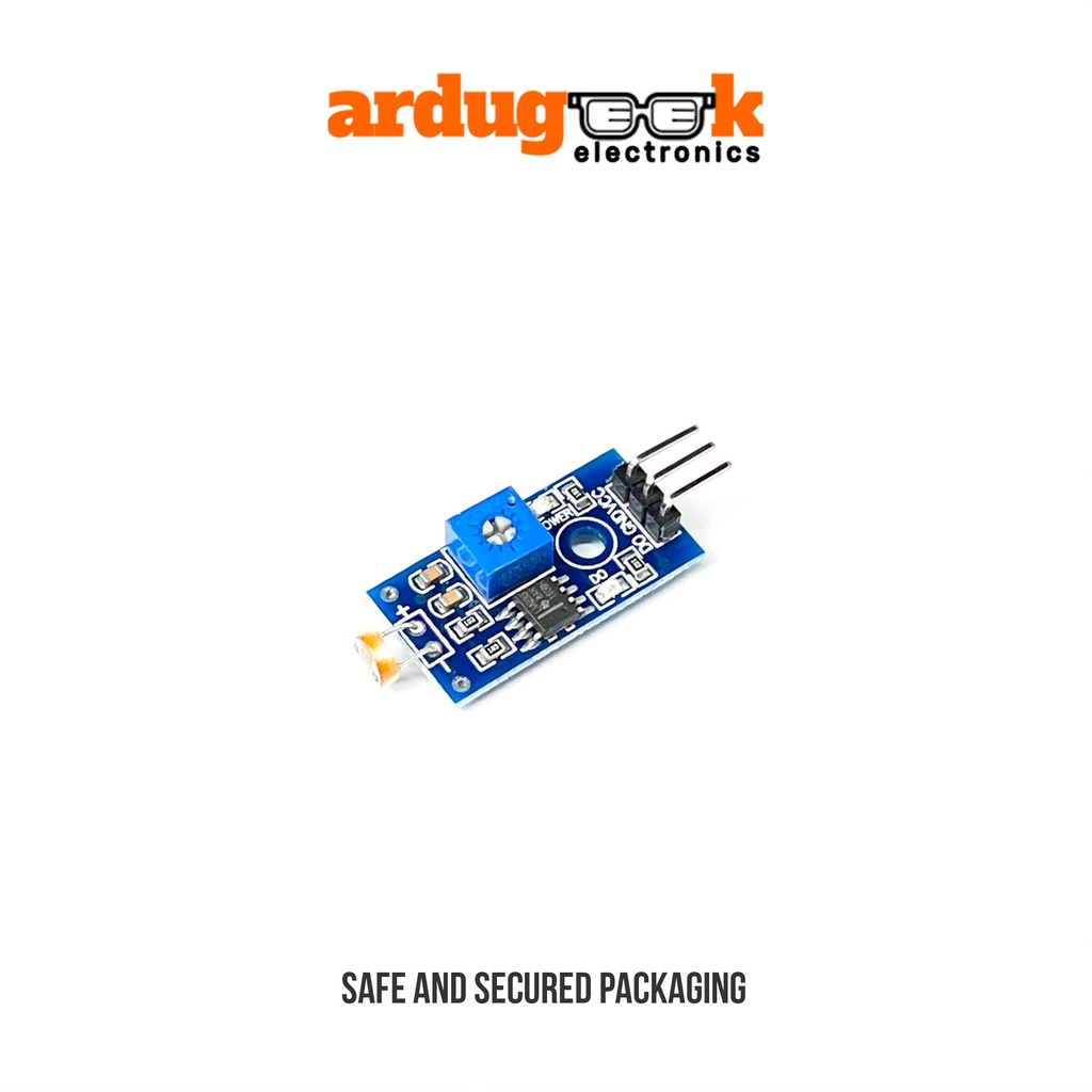 LDR Photosensitive Photo 5V LM393 Comparator Light Sensor Module ...