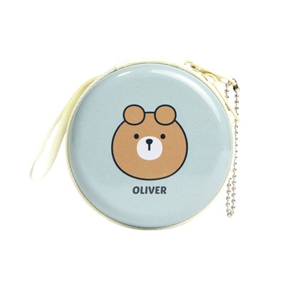 Artbox From Korea Zipper Tin Case Mint Oliver | Shopee Philippines