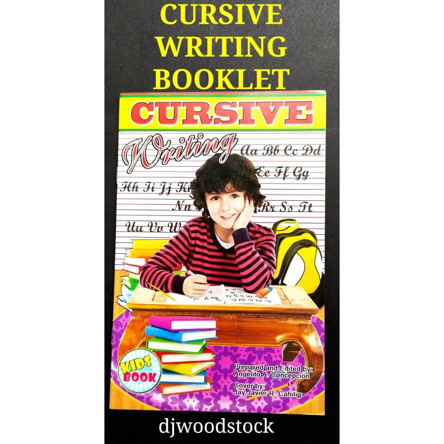 CURSIVE WRITING BOOKLET FOR KIDS | Shopee Philippines