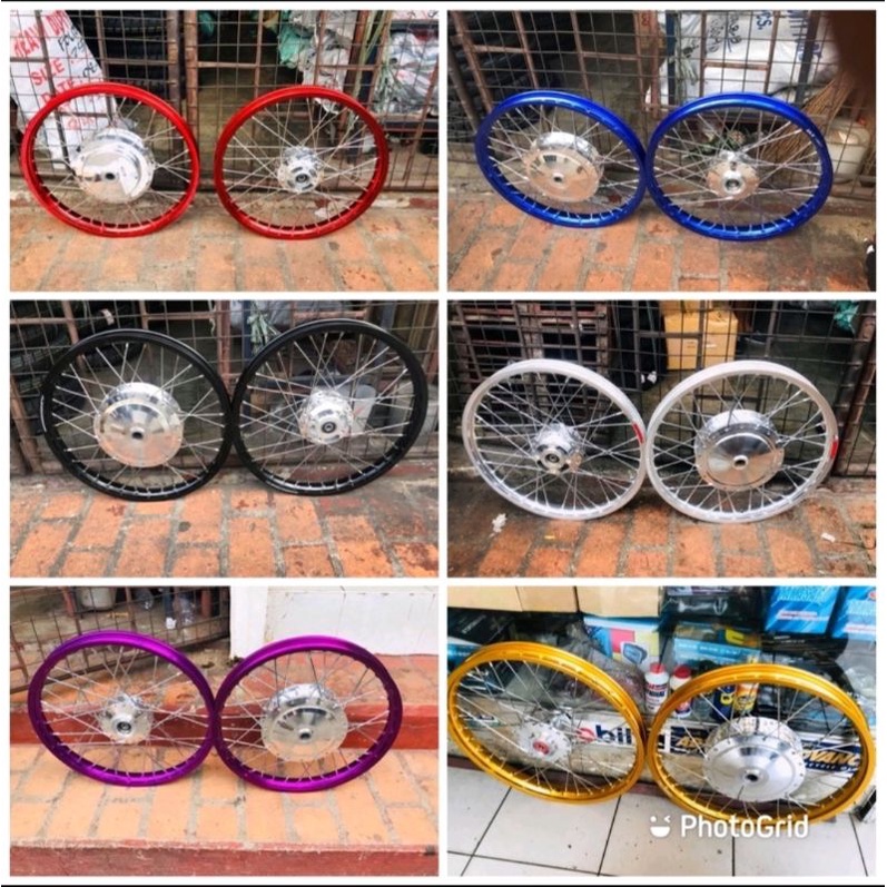 RIMSET MIO SPORTY/MIO 1/MIO SOULTY/NOUVO/MIO SOUL 115 CARB SIZE 17 1.4 ...