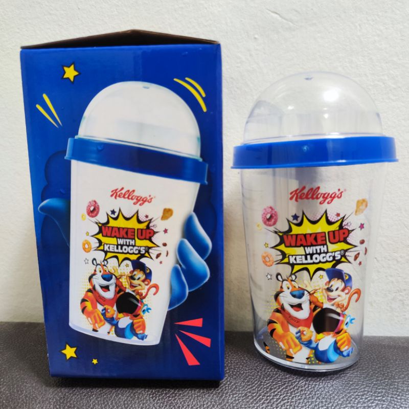 Limited Edition Kellogg's Cereal Cup Blue Biru | Shopee Philippines