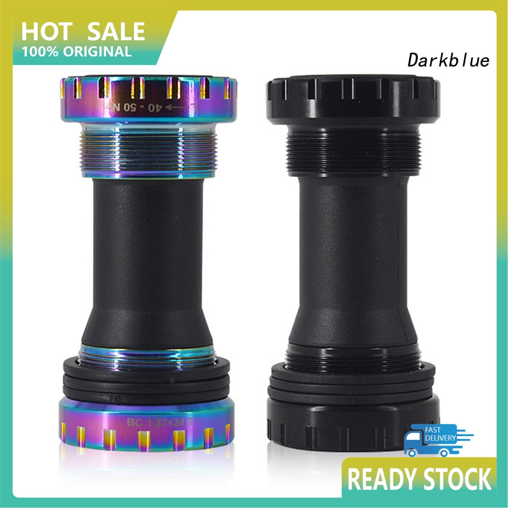 DARK-N 68-73 Bottom Bracket BC1.37x24T MTB Bicycle Hollow Threaded BB ...