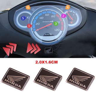 Honda Logo Acrylic Emblem For Motorcycle dashboard Small size (Size ...