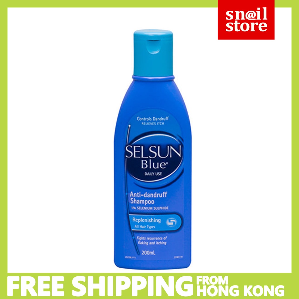 selsun Blue Replenishing Shampoo 200ml | Shopee Philippines