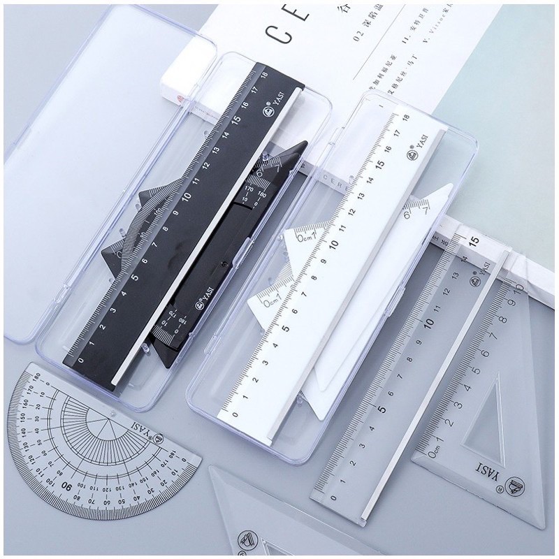 PENNY# 4pcs iron ruler set | Shopee Philippines