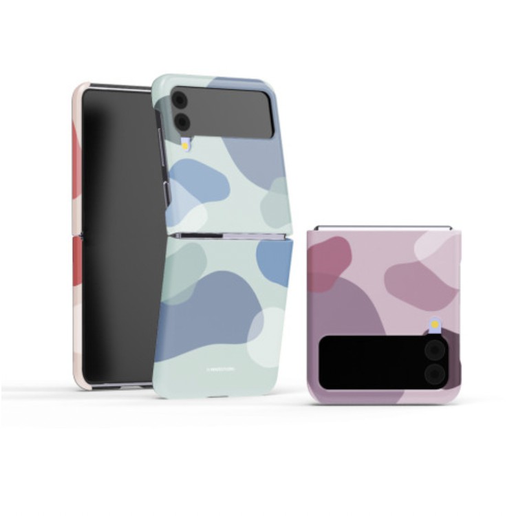 Galaxy Z Flip 2 / Flip 3 Simple Drawing Design Hard Case - 5 types ...