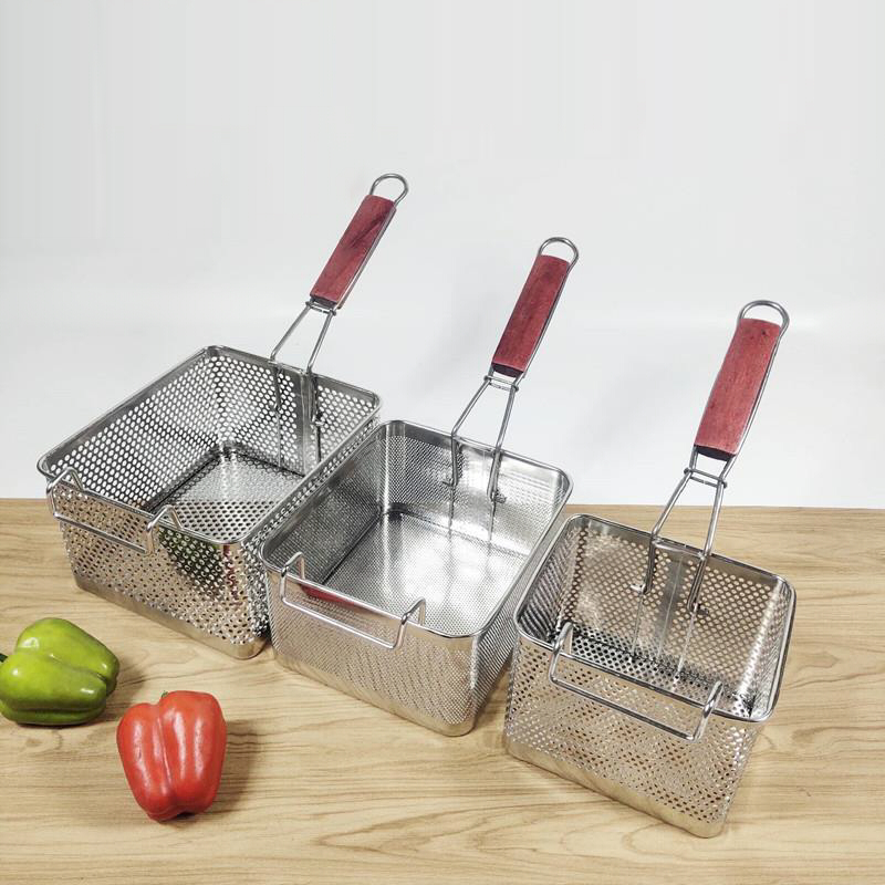 stainless steel hot pot drain net hook colander filter Mini Round ...