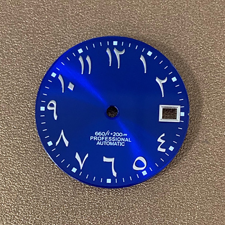 28.5MM Watch Dial with Watch Hands for NH35 Movement Modified No ...