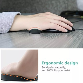 Ergonomic Mouse Palm Pad Wrist Rest Pad Comfortable Mouse Wrist Rest ...