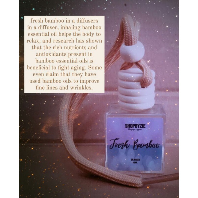 Hanging Diffuser(Bamboo Fresh) | Shopee Philippines