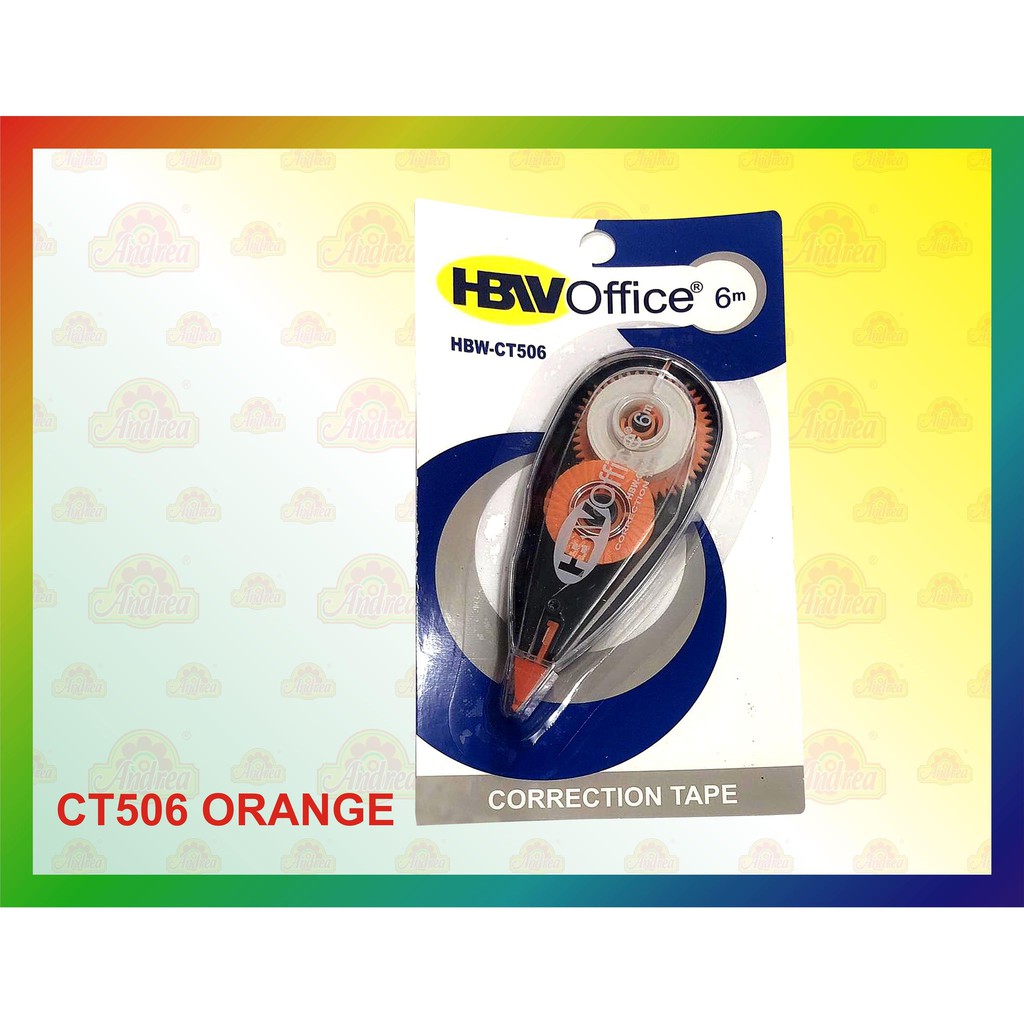 HBW Correction Tape in different types/sizes | Shopee Philippines