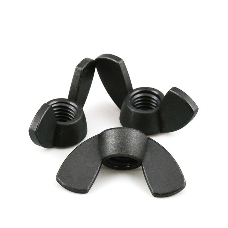 Wing Nuts Nylon Thumb Butterfly Nut Hand Twist Black M3 M4 M5 M6 M8 M10 ...