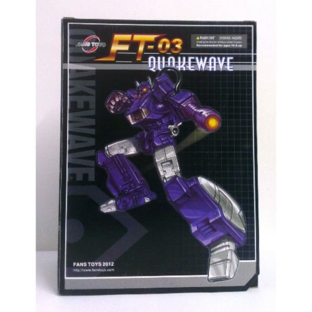 Transformers FanToys FT-03 Quakewave (Not Shockwave) | Shopee Philippines