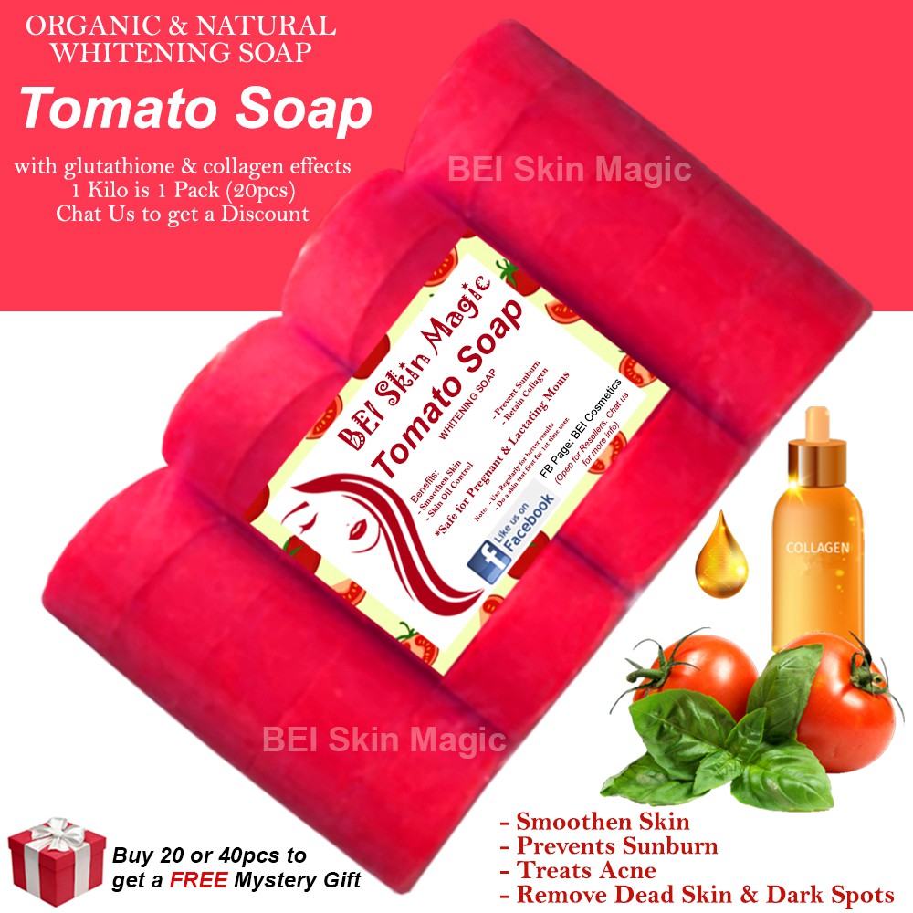 [ORIGINAL] Tomato Soap with Glutathione & Collagen effect – Tomato ...