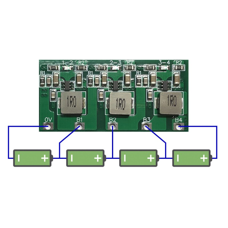 Active Balancer for 4S 32650 Lifepo4 Cell Active Balancer for 3S ...