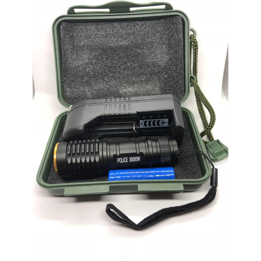 Mini CREE LED Ultra Bright Flashlight (metal) | Shopee Philippines