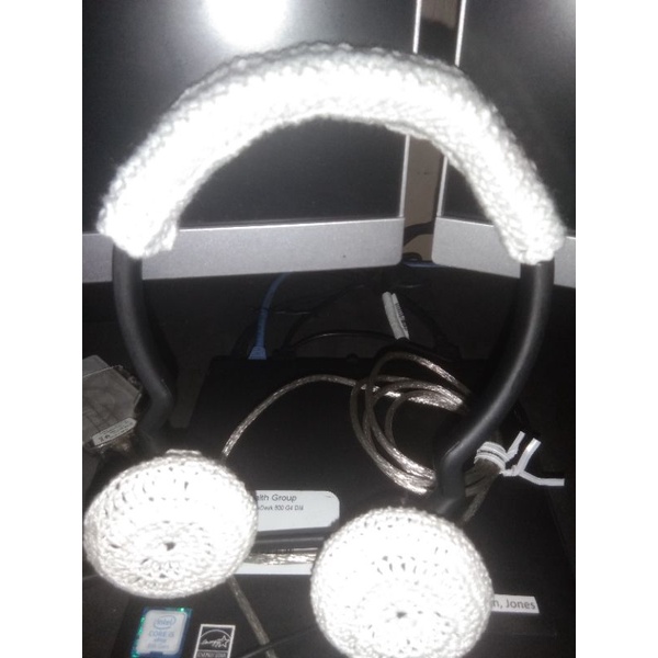 SMALL Crochet Headset Ear Cover with Headband SET | Shopee Philippines