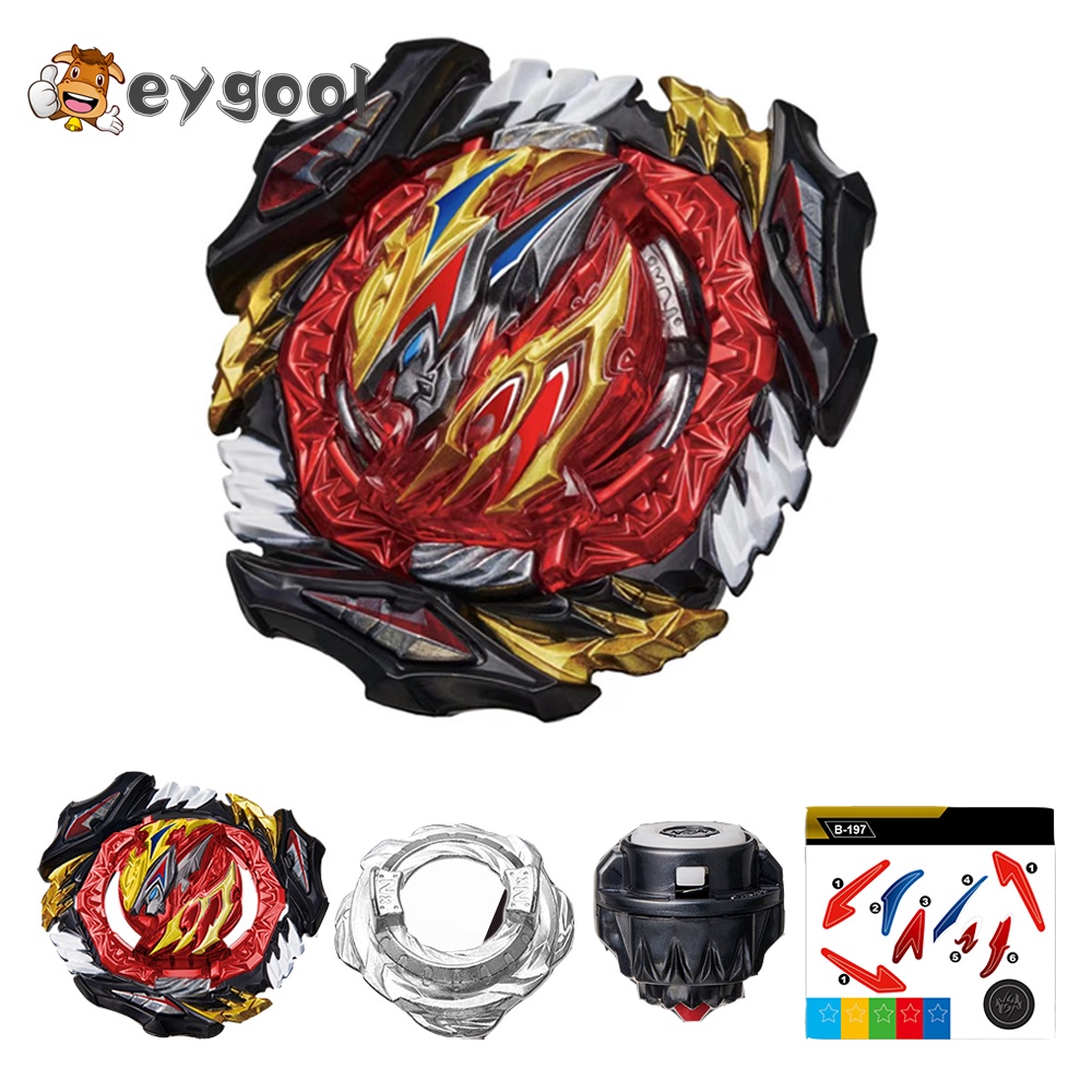 Flame Spinning Beys Burst B-197 Divine Belial Nexus Adventure with B184 LR Launcher | Shopee ...